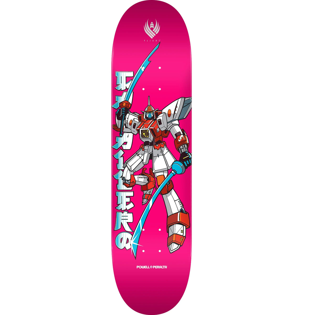 Powell Deck 8.5 Gundam Cab Pink Flight Deck – Precision Skateshop