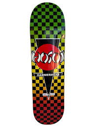 Hosoi Deck Rasta Checkerboard 8.5 – Precision Skateshop