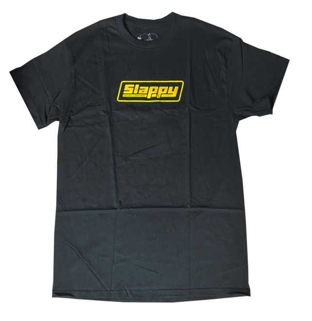 Slappy Tee OG Logo Black – Precision Skateshop