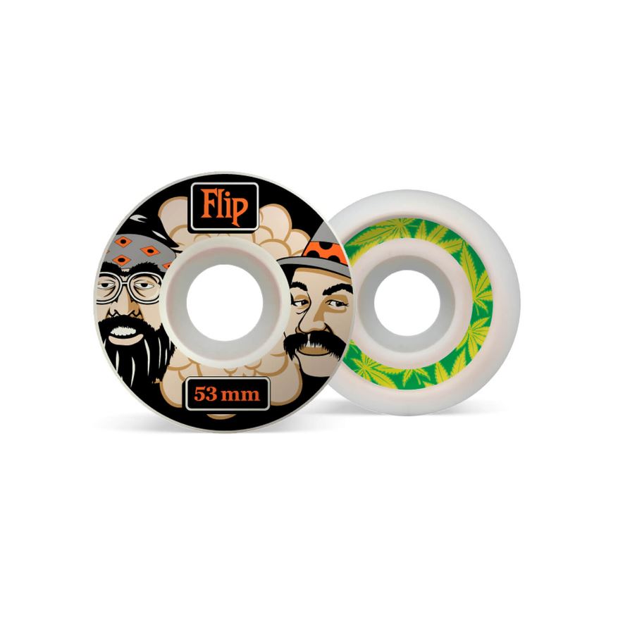 Flip Wheels Cutback Cheech & Chong 53mm 99a – Precision Skateshop