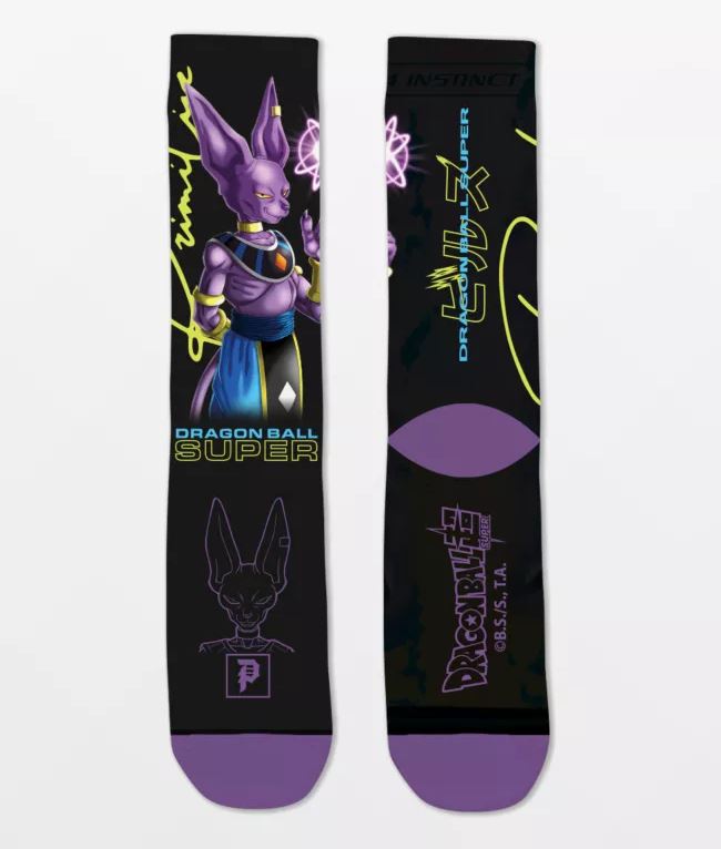 Primitive Socks Dragon Ball Beerus Orb (One Size) – Precision Skateshop